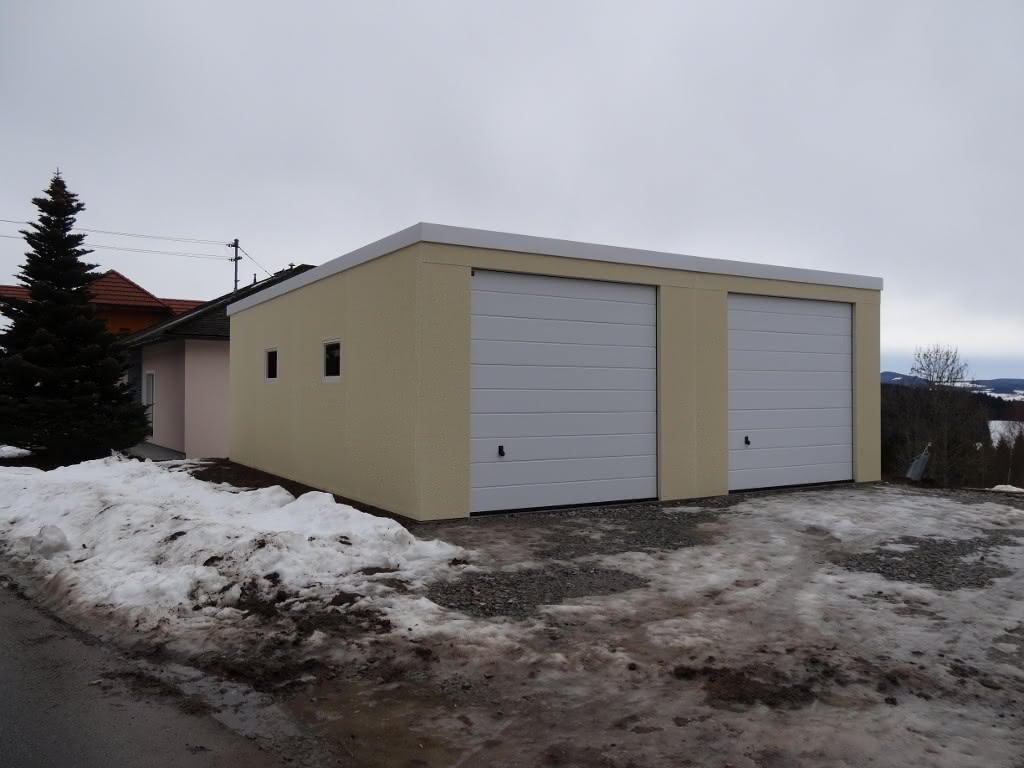 Fertiggaragen Typ Caravan - Garagen mit erhöhter Durchfahrt